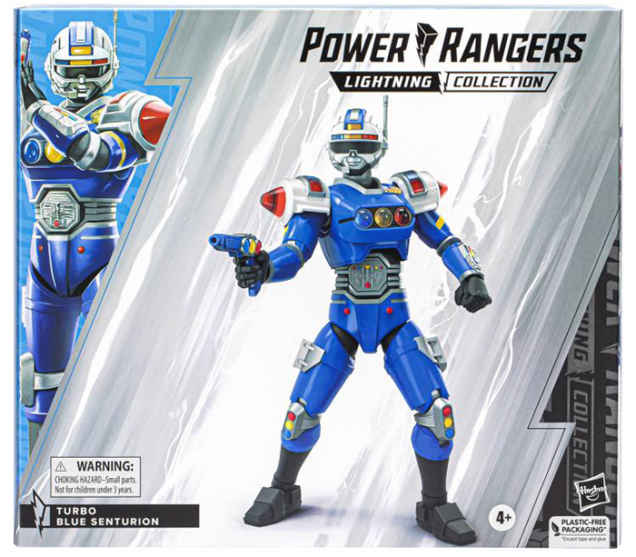 Blue Senturion Deluxe 6-inch Scale Lightning Collection | Power Rangers ...
