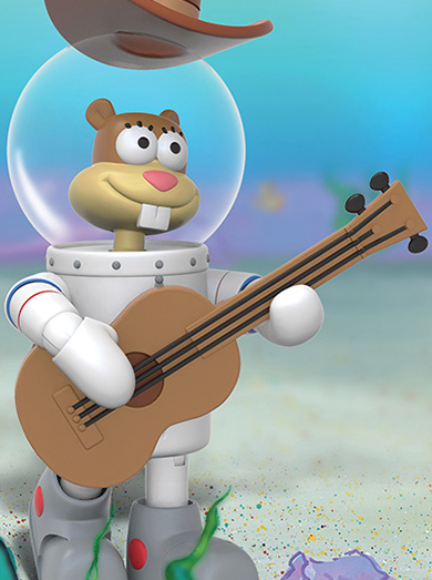 Sandy Cheeks 7-inch Scale | SpongeBob SquarePants Ultimates | Super7
