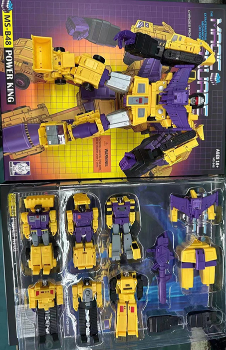MS-B48 Power King | Magic Square 3rd Party Legends Class Figure | Toygeek