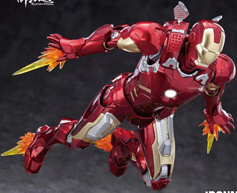 Iron Man Mark VII 1/9 Scale Model Kit | The Avengers | E-Model