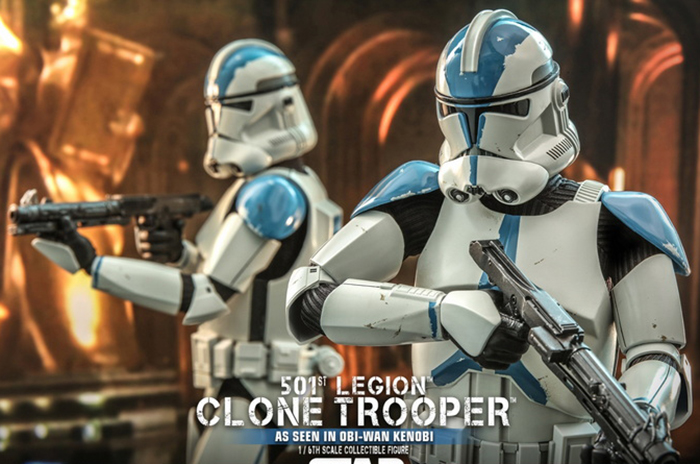 TMS092 501st Clone Trooper 1/6th Scale Collectible Figure | Hot Toys TV ...