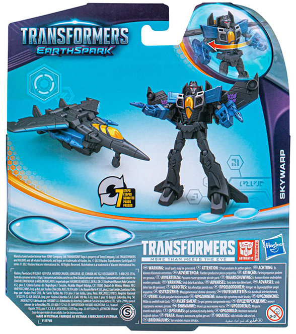 Warrior Skywarp | EarthSpark Transformers Figure | Toygeek