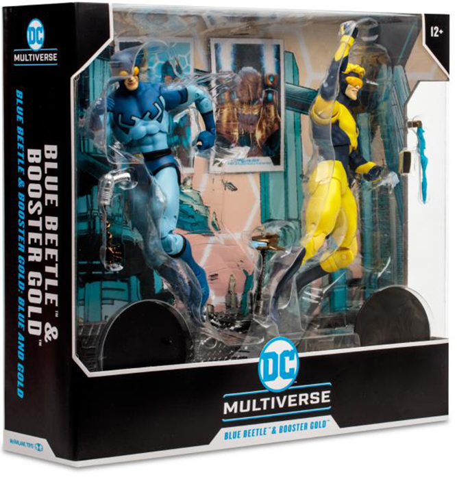 Booster Gold and Blue Beetle 7-inch Scale Two-Pack | DC Multiverse ...