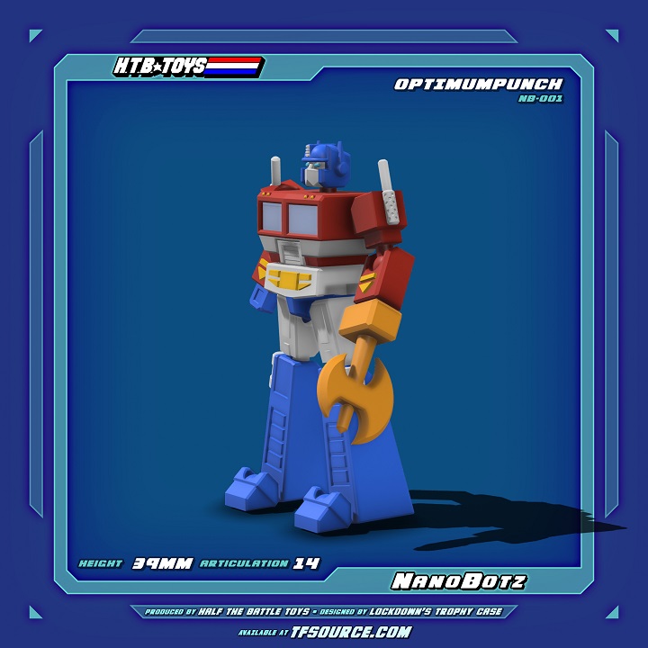 NB-001 Optimum Punch NanoBotz | HTB Toys