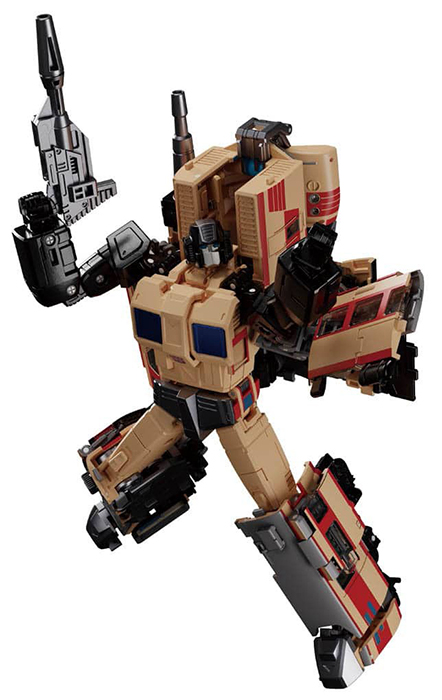 MPG-05 Trainbot Seizan Raiden Combiner | Transformers Masterpiece G