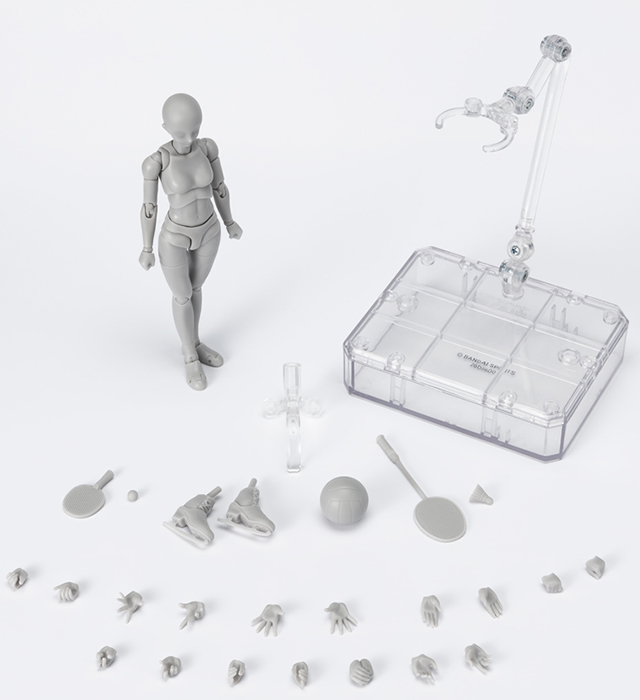 Body-chan Sports Edition DX Set Gray Color Version S.H.Figuarts ...