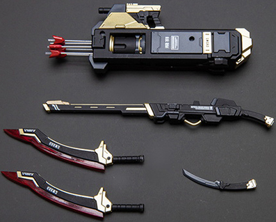 JW-059 Jin Yiwei Eye Of Death 1/12 Scale Model Kit | A.T.K. Girl | E-Model