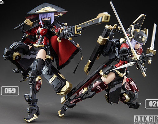 JW-059 Jin Yiwei Eye Of Death 1/12 Scale Model Kit | A.T.K. Girl | E-Model