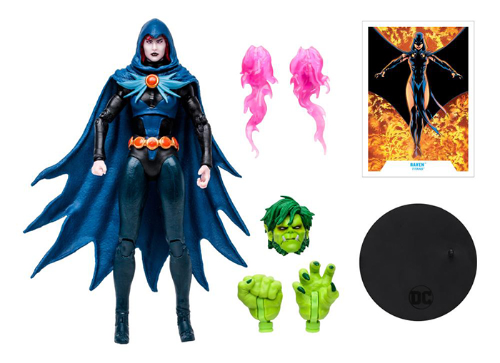 Raven 7-inch Scale Teen Titans | DC Multiverse | McFarlane Toys