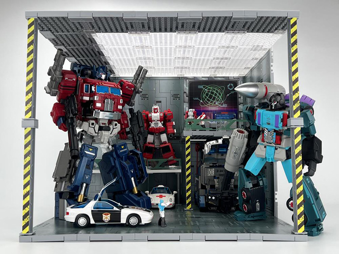 Sci-Fi 07 Hangar Diorama Set | FEXT Hobby FEXT System