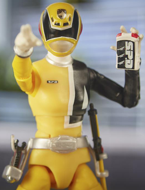 Yellow Ranger 6-inch Scale Lightning Collection | Power Rangers S.P.D ...
