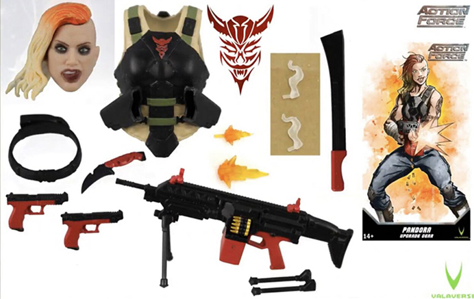 Pandora Upgrade Set 1/12 Scale | Action Force | Valaverse