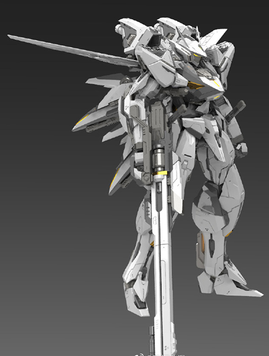 TEST-70 Armored Colossus Bailu Air Combat Custom Model Kit | Robox ...