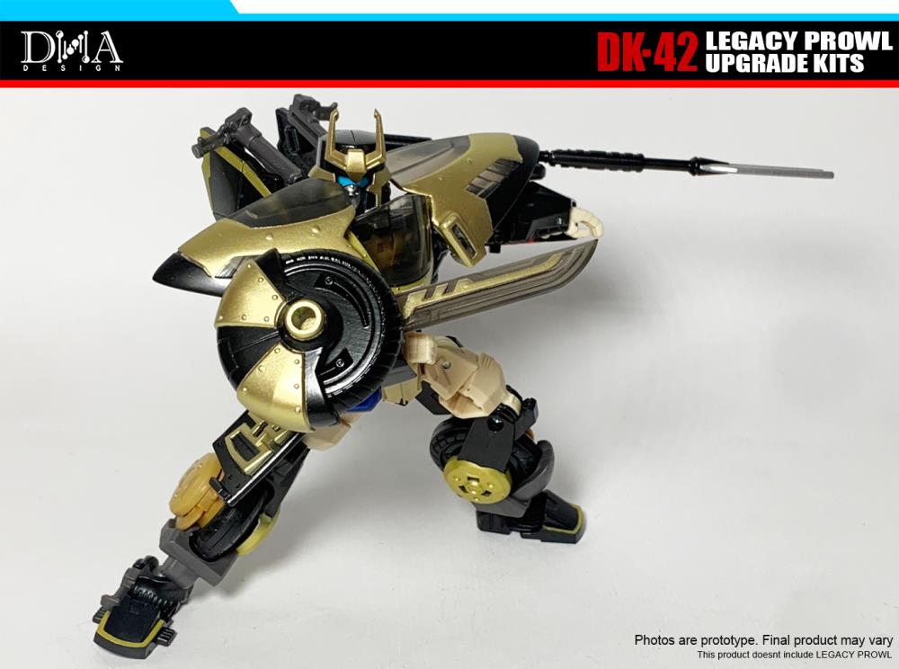 DK-42 Upgrade Kit for Transformers: Legacy Evolution Deluxe Prowl | DNA Design