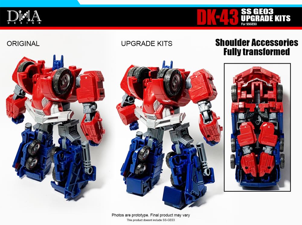 DK-43 Upgrade Kit for Transformers Studio Series 03 Optimus Prime Gamer ...