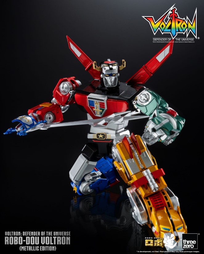 Voltron ROBO-DOU Metallic Edition | Voltron: Defender of the Universe ...
