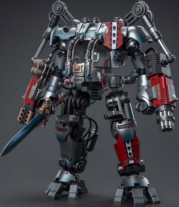 Grey Knights Nemesis Dreadknight with Terminator Caddon Vibova 1/18 Scale | Warhammer 40K | Joy Toy