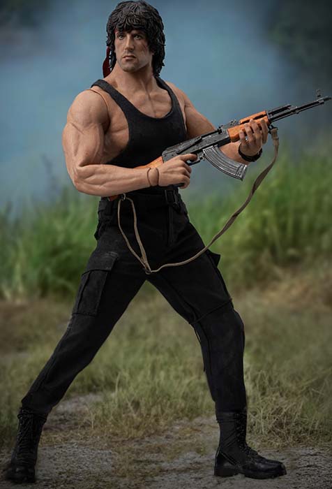 John Rambo 1/6 Scale Figure | Rambo: First Blood Part II | threezero