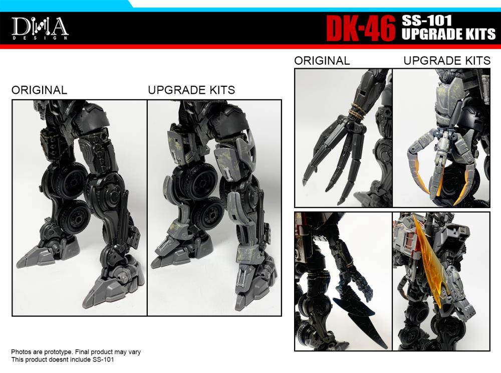 DK-46 Upgrade Kit for Transformers Studio Series SS-101 Scourge | DNA ...
