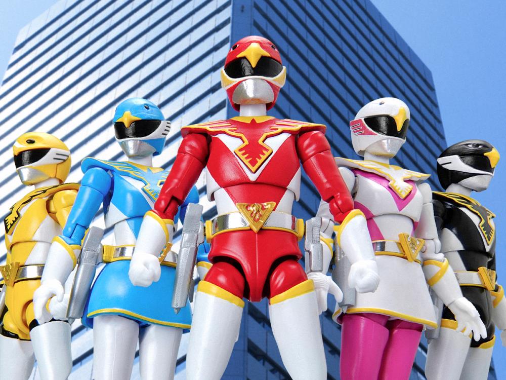 Choujin Sentai Jetman Boxed Set of 5 Shodo Super | Bandai Spirits