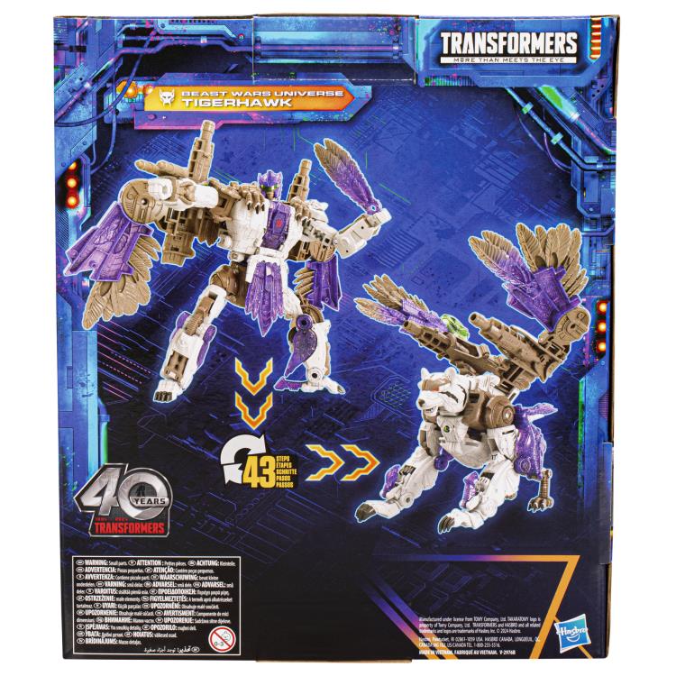 Beast Wars Universe Tigerhawk | Transformers Legacy Figure by Hasbro ...