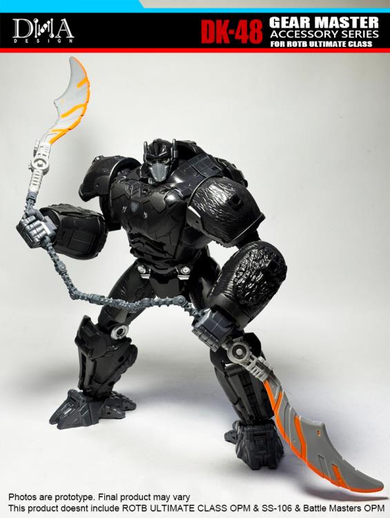 DK-48 Upgrade Kit for Transformers ROTB Ultimate Class Optimus Primal ...