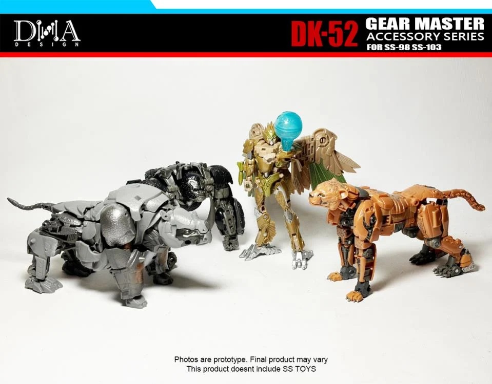 DK-52 Upgrade Kit for Transformers Studio Series 98 Cheetor and 103 ...