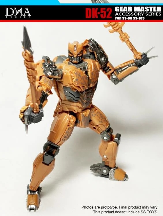 DK-52 Upgrade Kit for Transformers Studio Series 98 Cheetor and 103 ...