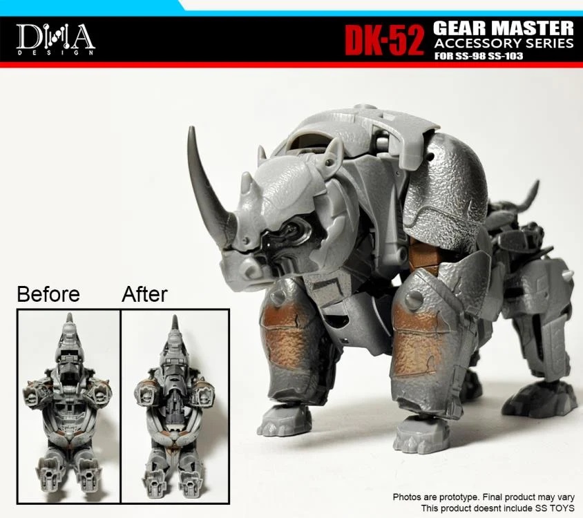 DK-52 Upgrade Kit for Transformers Studio Series 98 Cheetor and 103 ...
