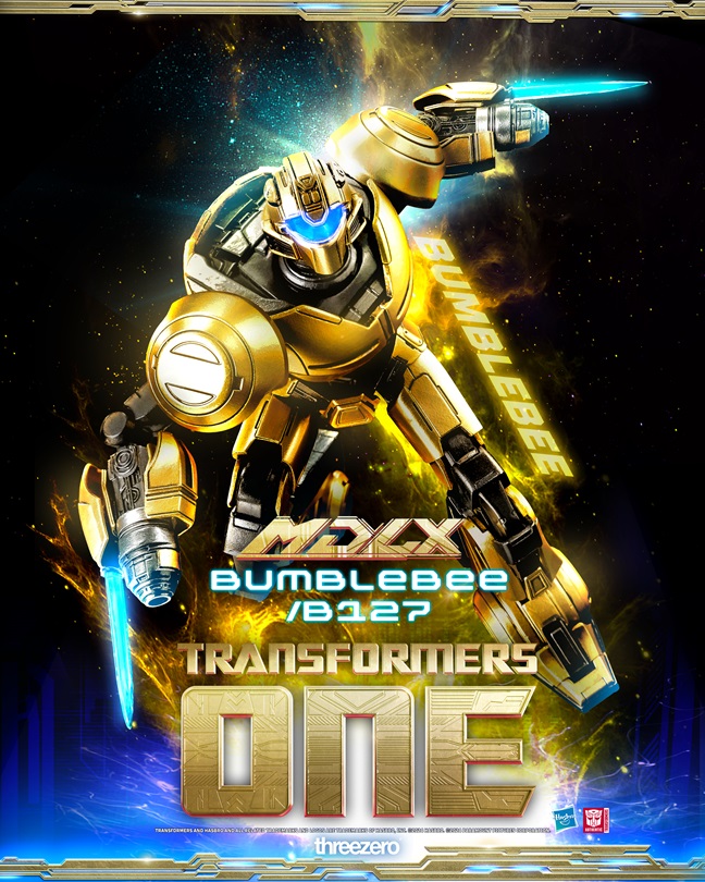 Bumblebee/B127 MDLX Scale Collectible Figure | Transformers One | threezero