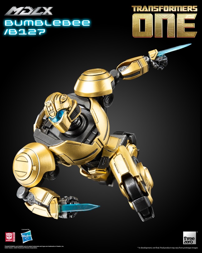 Bumblebee/B127 MDLX Scale Collectible Figure | Transformers One | threezero