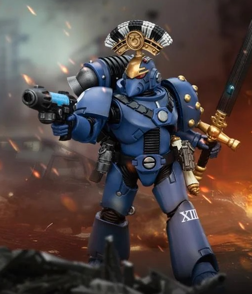 Ultramarines MKIII Legionaries Sergeant with Power Sword 1/18 Scale ...