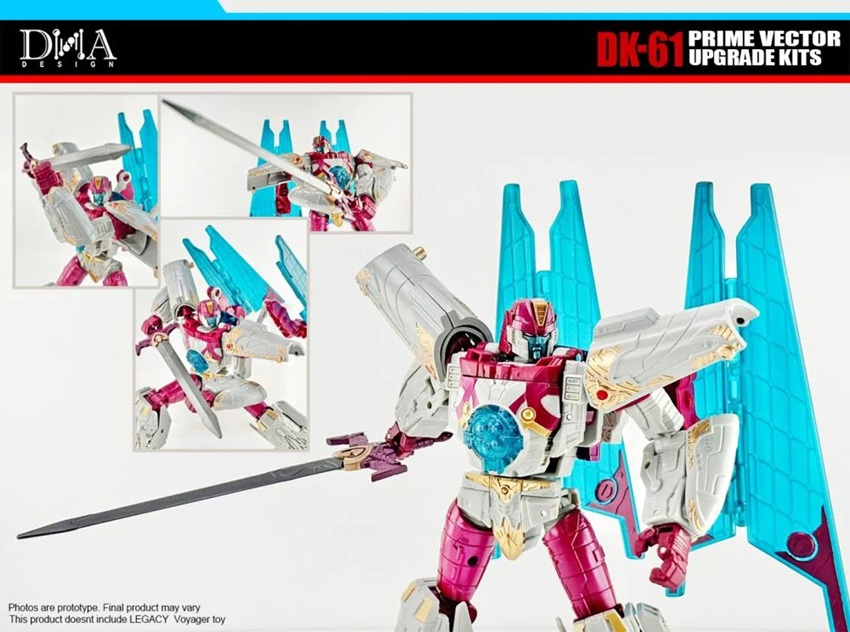 DK-61 Upgrade Kit for Transformers: Legacy United Vector Prime | DNA Design