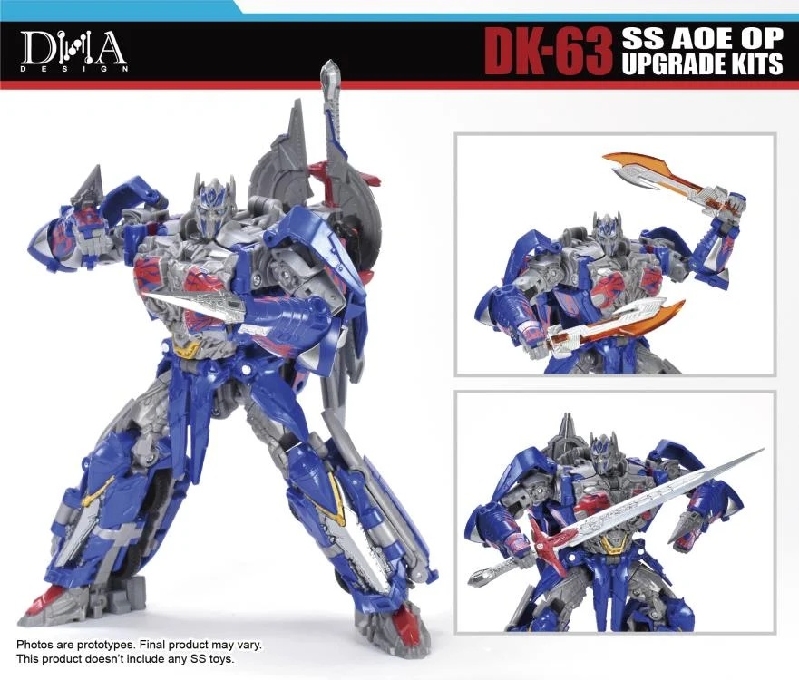 DK-63 Upgrade Kit with Bonus for Transformers: AOE SS Leader Class ...