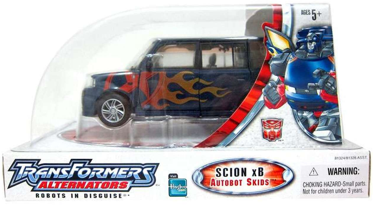 Skids | Scion XB | Transformers Alternators Figure | Toygeek