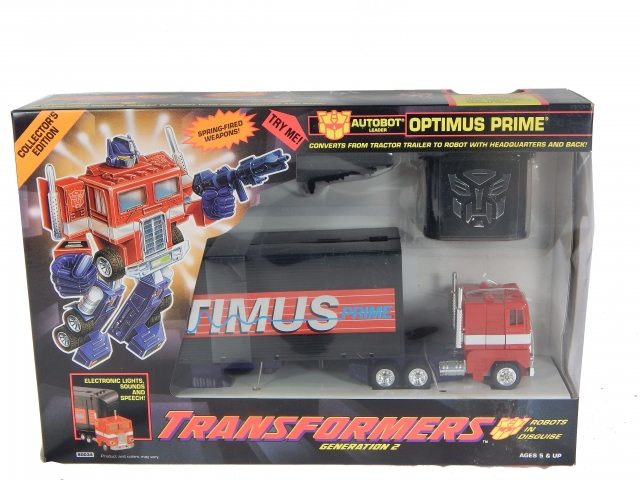 Optimus Prime Transformers G2 | Transformers Generation Two | Hasbro