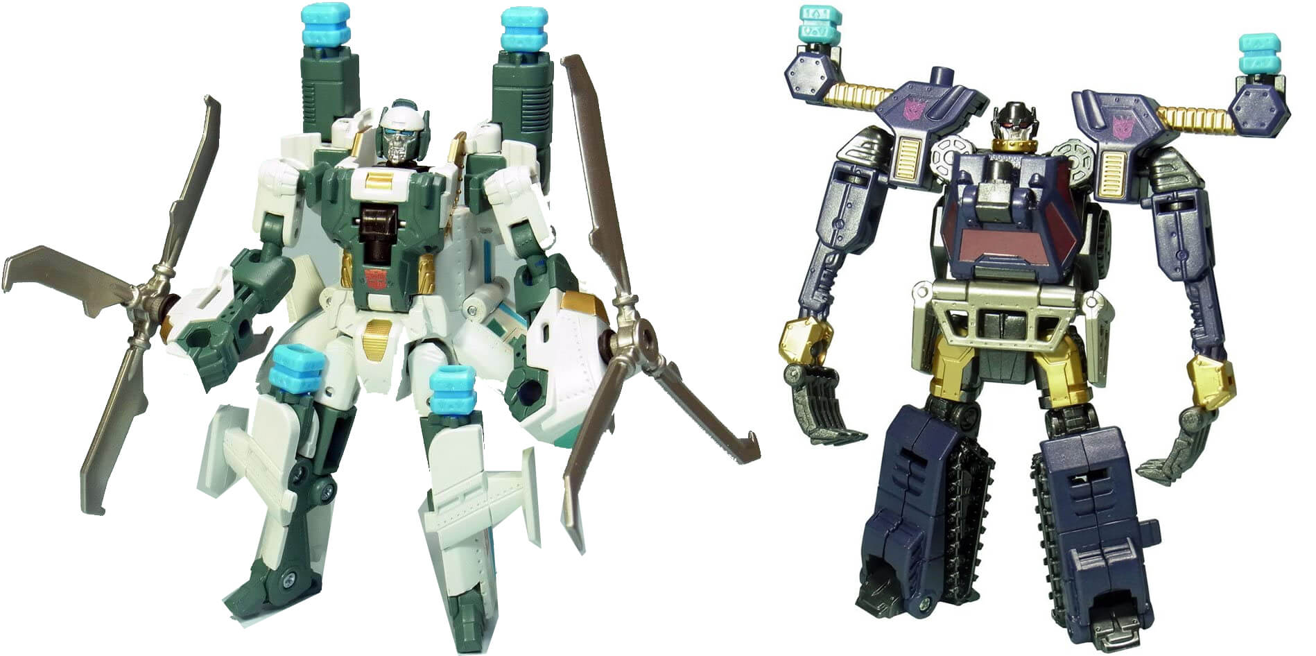 EXP01 Roller Master vs. Chopper Master | Transformers United | Takara Tomy