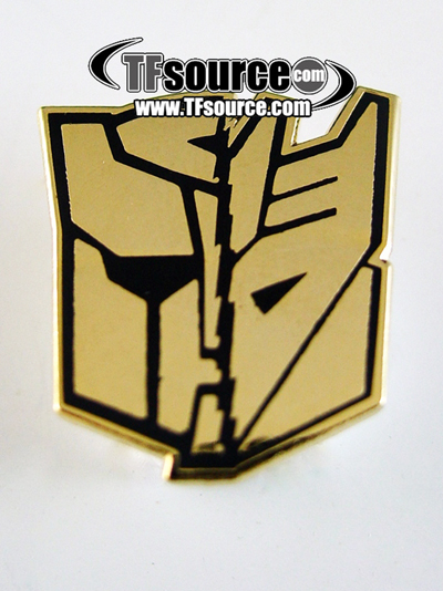 Golden Ticket Pin Shattered Glass Botcon Exclusive | Transformers ...