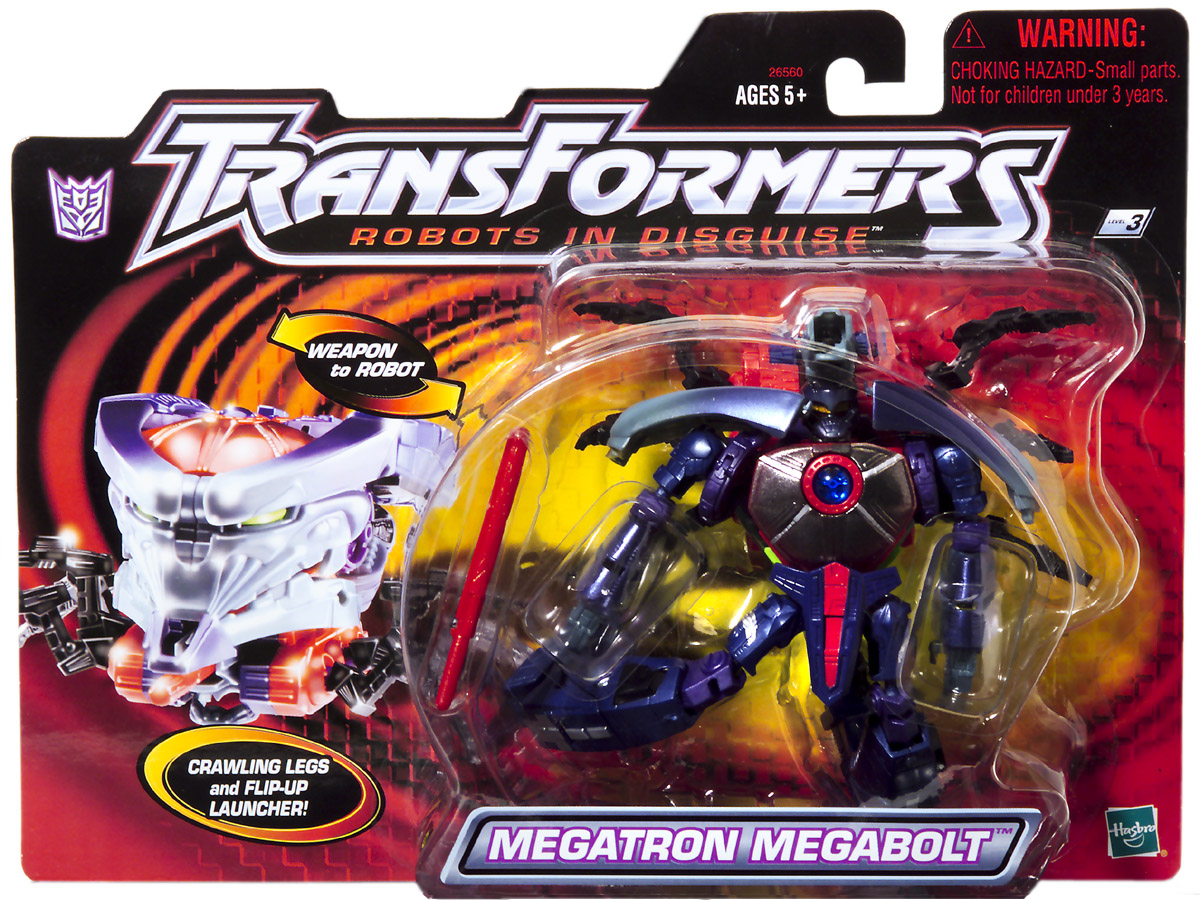 Megatron Megabolt Deluxe Class | Transformers Robots in Disguise RID ...