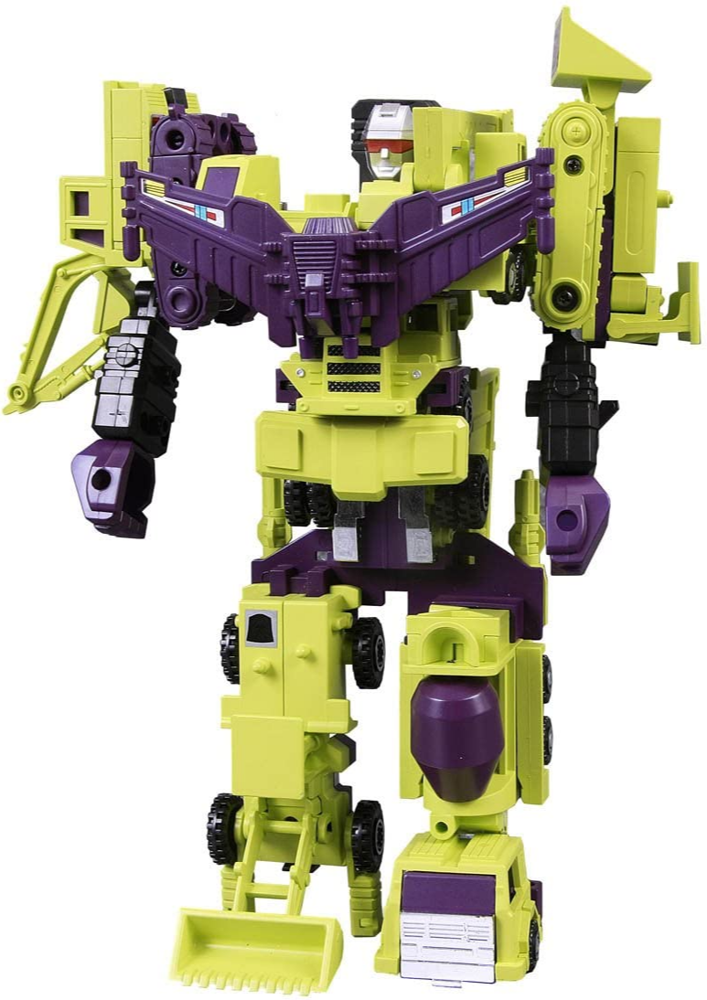 20A Constructicons Devastator Anime Color Version Transformers G1 ...