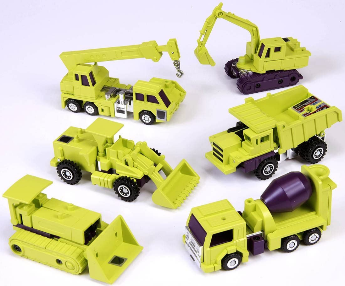 20A Constructicons Devastator Anime Color Version Transformers G1 ...
