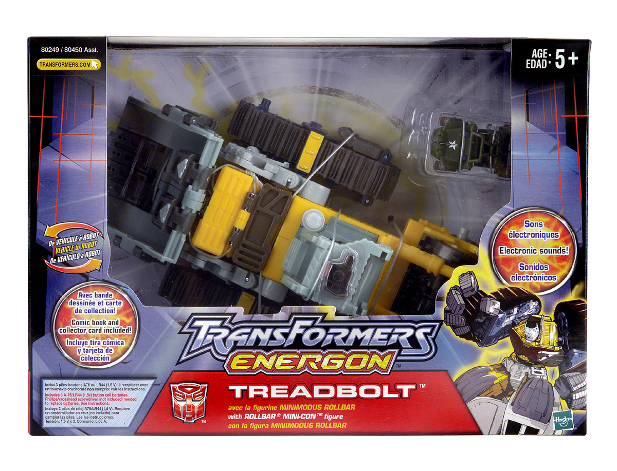 Treadbolt | Transformers Energon Figure | Toygeek