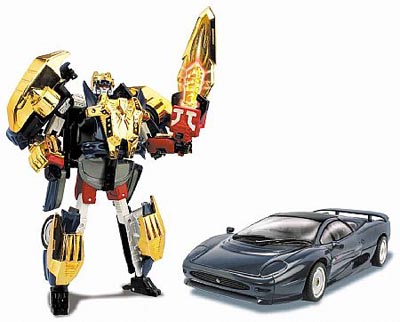 Jaguar XJ220 1/24 Scale | Transforming Roadbots Happy Well