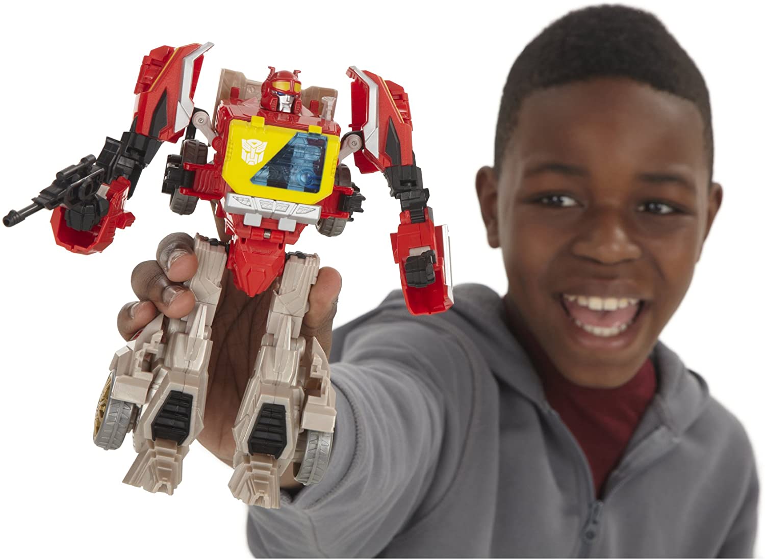 Autobot Blaster with Steeljaw | Fall of Cybertron Transformers Figure ...