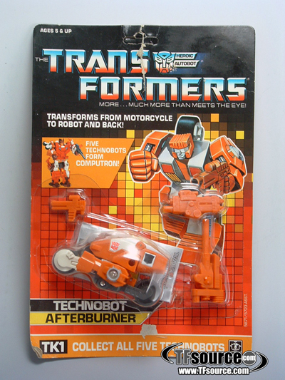 Afterburner Transformers G1 | Transformers Generation One | Hasbro