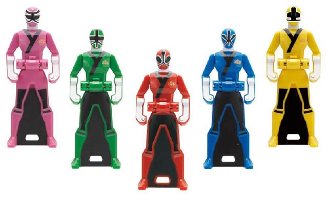 Gokaiger Ranger Key Set 07 A70227 | Power Rangers Super Sentai Gokaiger ...