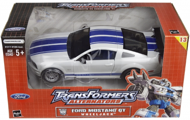 Wheeljack | Ford Mustang GT | Transformers Alternators Figure | Toygeek