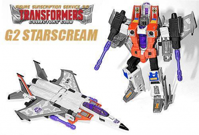 G2 Starscream | Transformers Subscription Service Figure | Toygeek