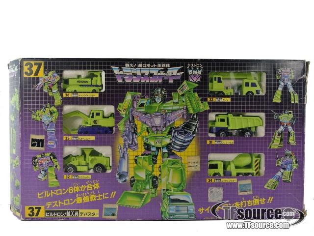 37 Devastator Japanese Transformers G1 | Transformers Generation One ...