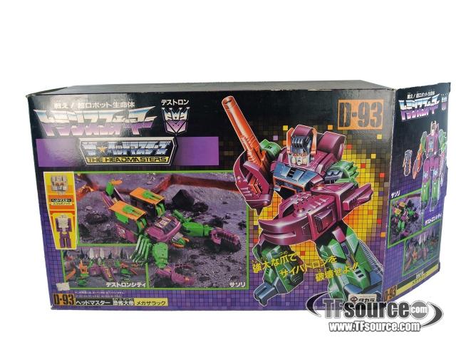 D-93 Scorponok Japanese Transformers G1 | Transformers Generation One ...
